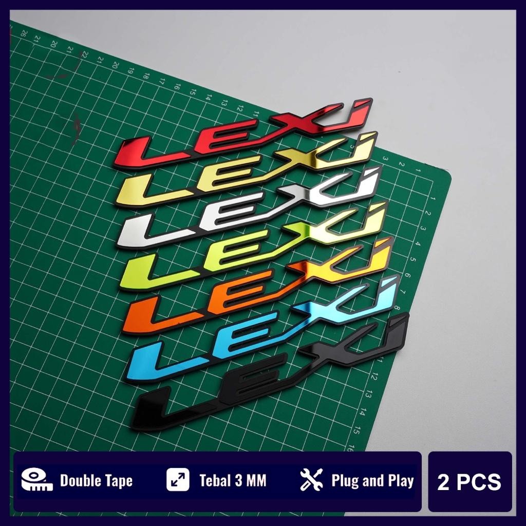 Jual EMBLEM LEXI LOGO TIMBUL YAMAHA LEXI BUKAN STIKER LEXI KEREN EMBLEM ...