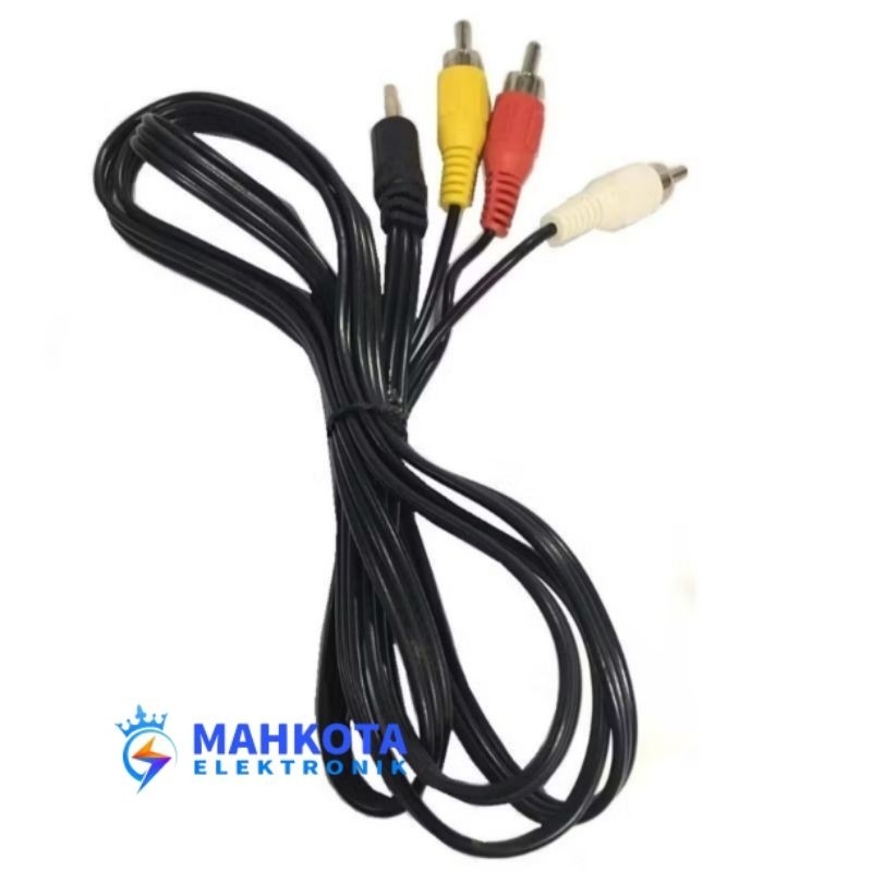 Jual Kabel Audio / Kabel RCA 1-3 (Kabel 1.5m) | Shopee Indonesia
