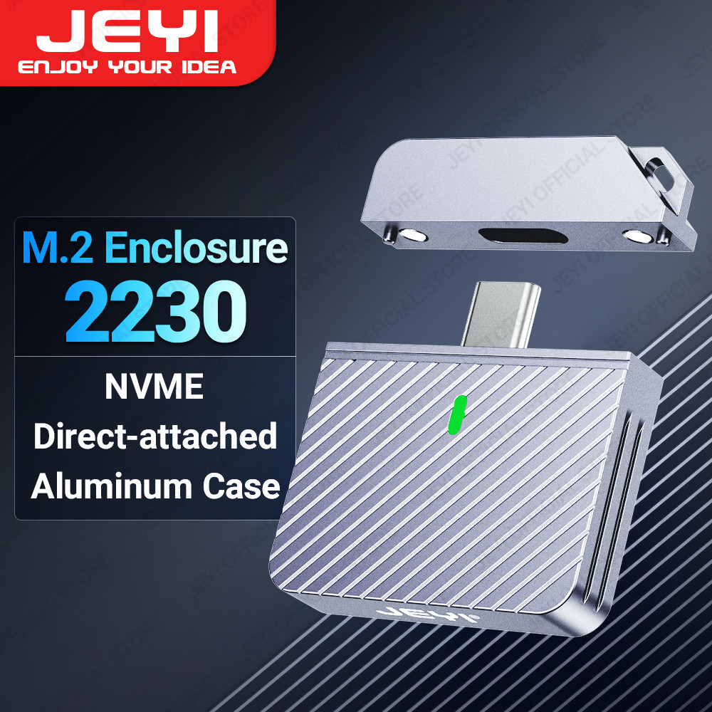 Jual JEYI 2230 M.2 NVMe Direct-attach SSD Enclosure USB 3.2 10Gbps ...