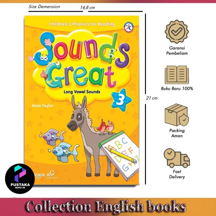Jual Sounds Great 3 - Long Vowel Sounds Eng | Shopee Indonesia