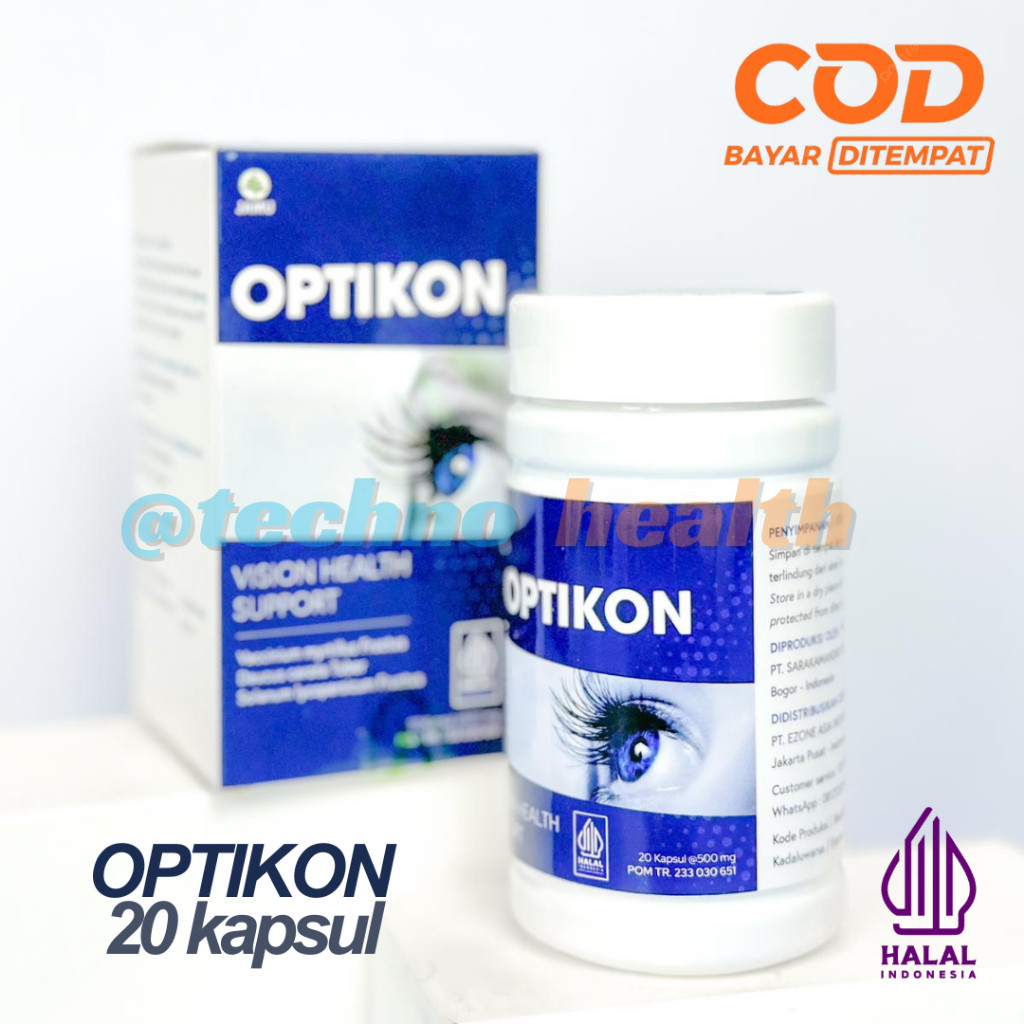 Jual COD Optikon Herbal Membantu Memelihara Kesehatan Mata Asli ...