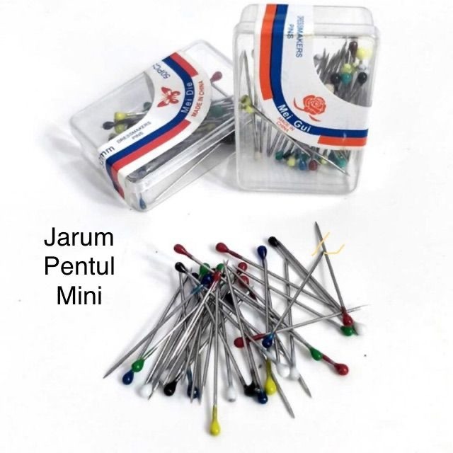 Jual Jarum Pentul Stainles bulat | Jarum Pentul Hijab - Bross - JARUM ...