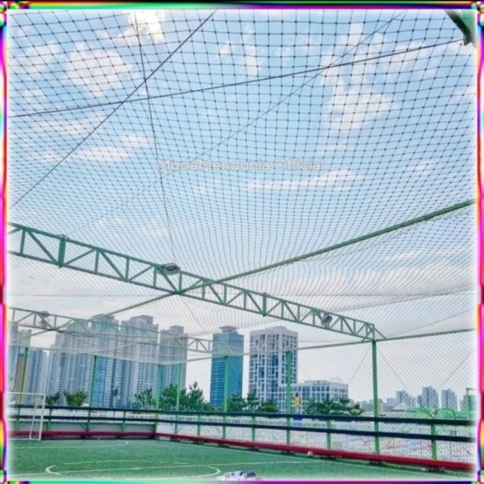 Jual MURAH JARING ATAS FUTSAL/MINI SOCCER/JARING SERBAGUNA/JUAL ECERAN ...