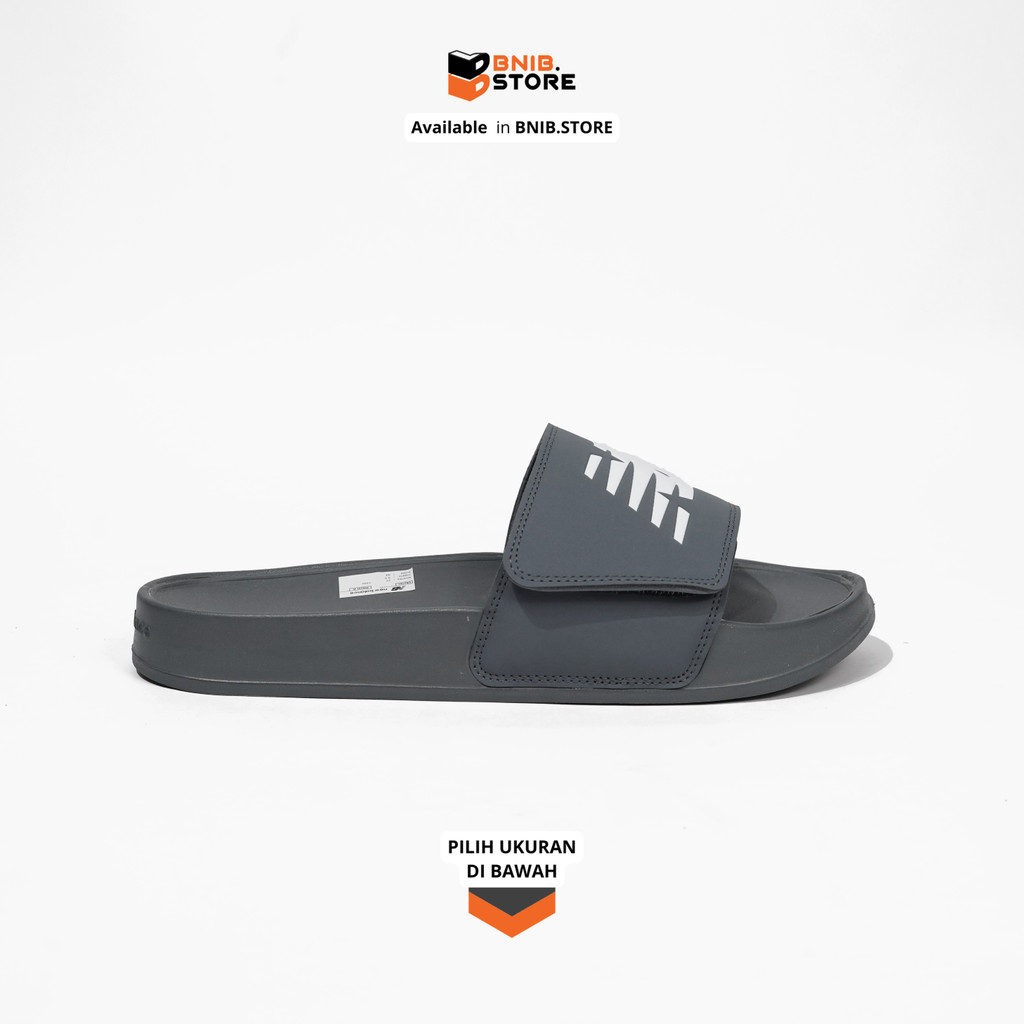 Jual Sandal NB 200 v3 Adjustable Slide Grey Original | Shopee Indonesia