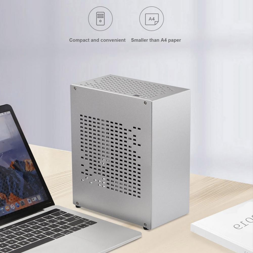 Jual Mini Itx Computer Case Small Computer Case Aluminum Alloy Mini Itx ...