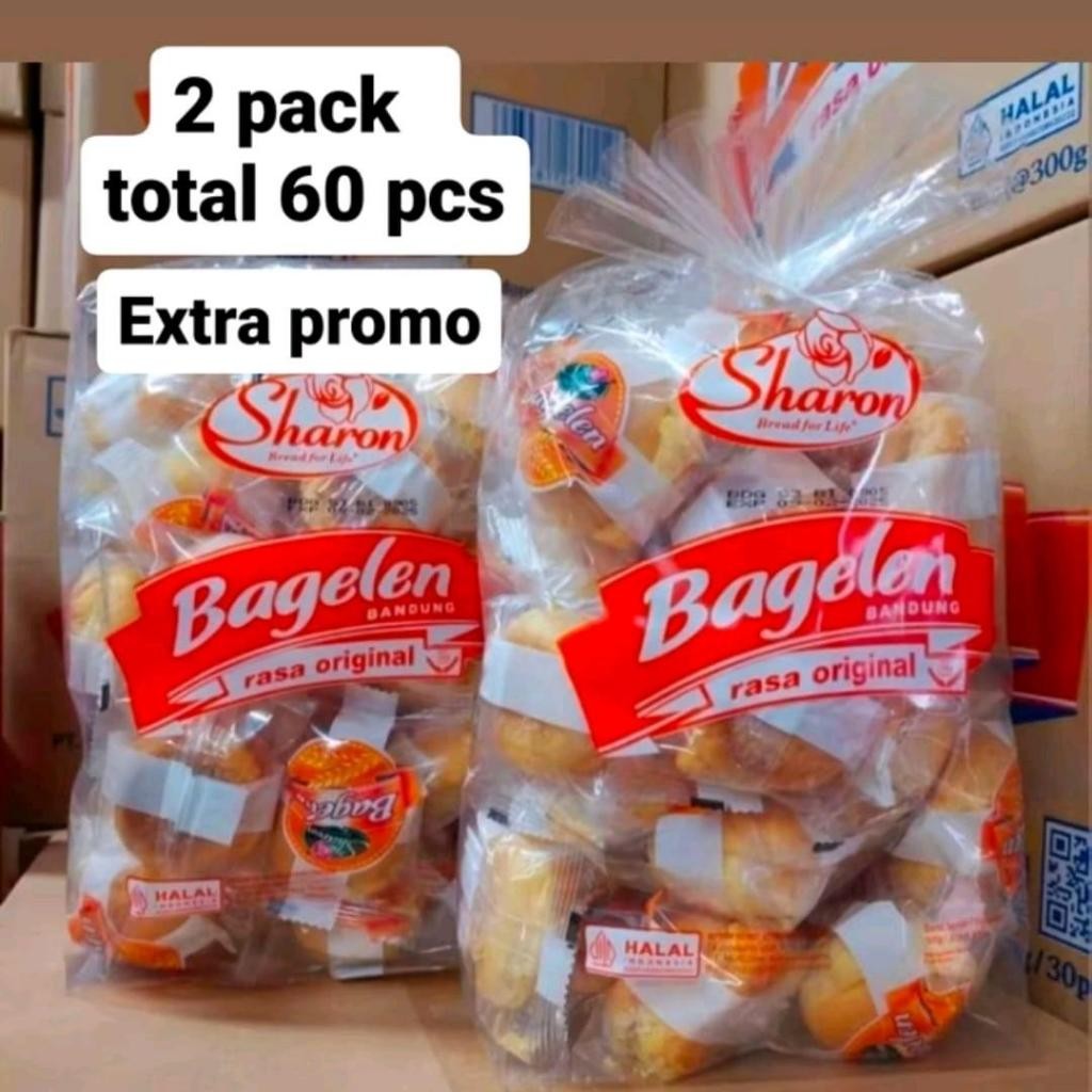 Jual Paket 2 Bungkus Bagelen Sharon orisinal isi 60 pcs - Cemilan Enak ...
