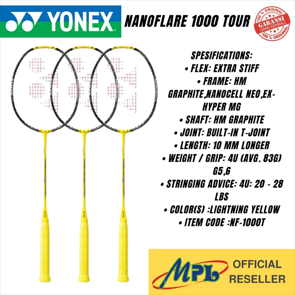 Jual RACKET BADMINTON YONEX ARCSABER 7 PLAY | Shopee Indonesia