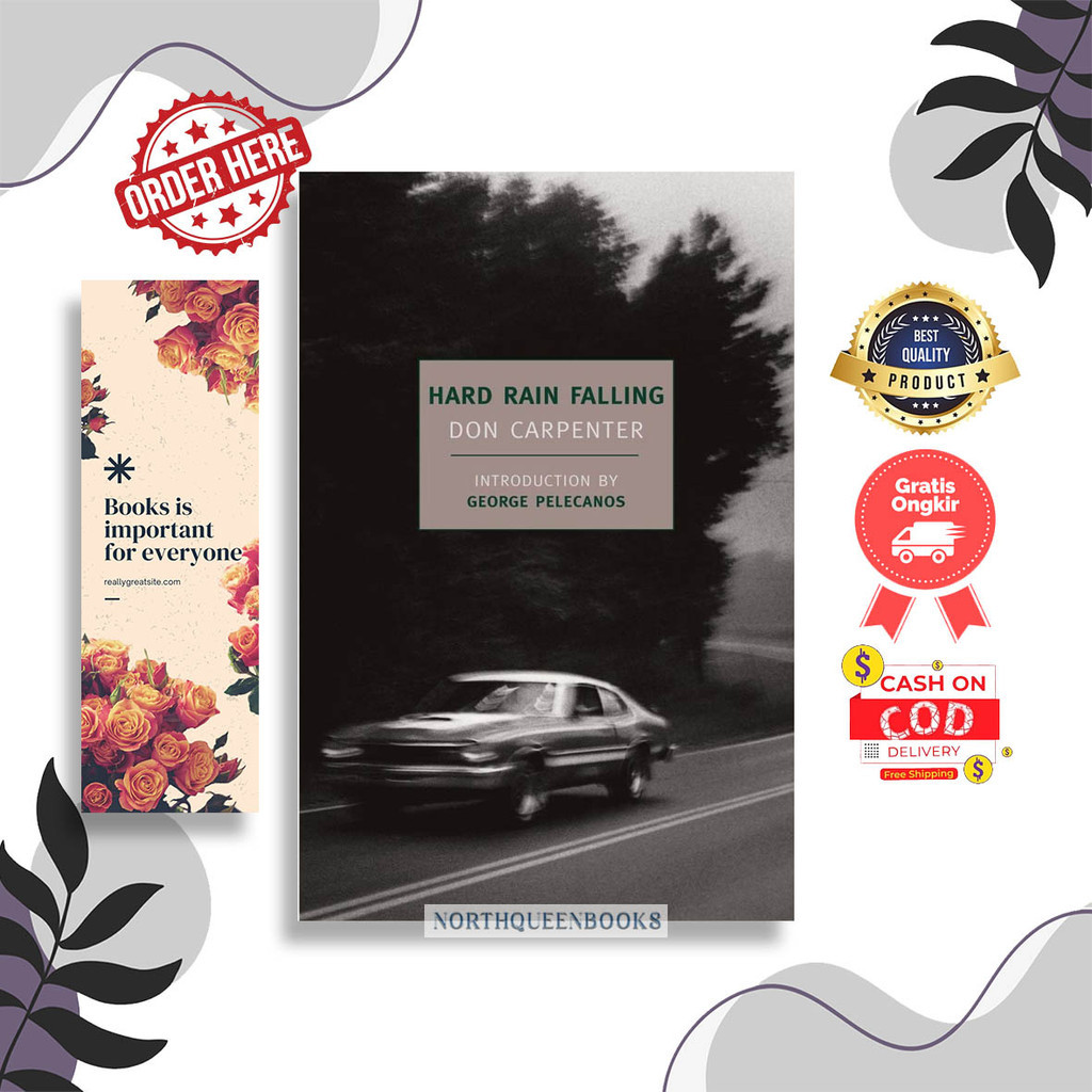 Jual Hard Rain Falling by Don Carpenter (English Version) | Shopee ...