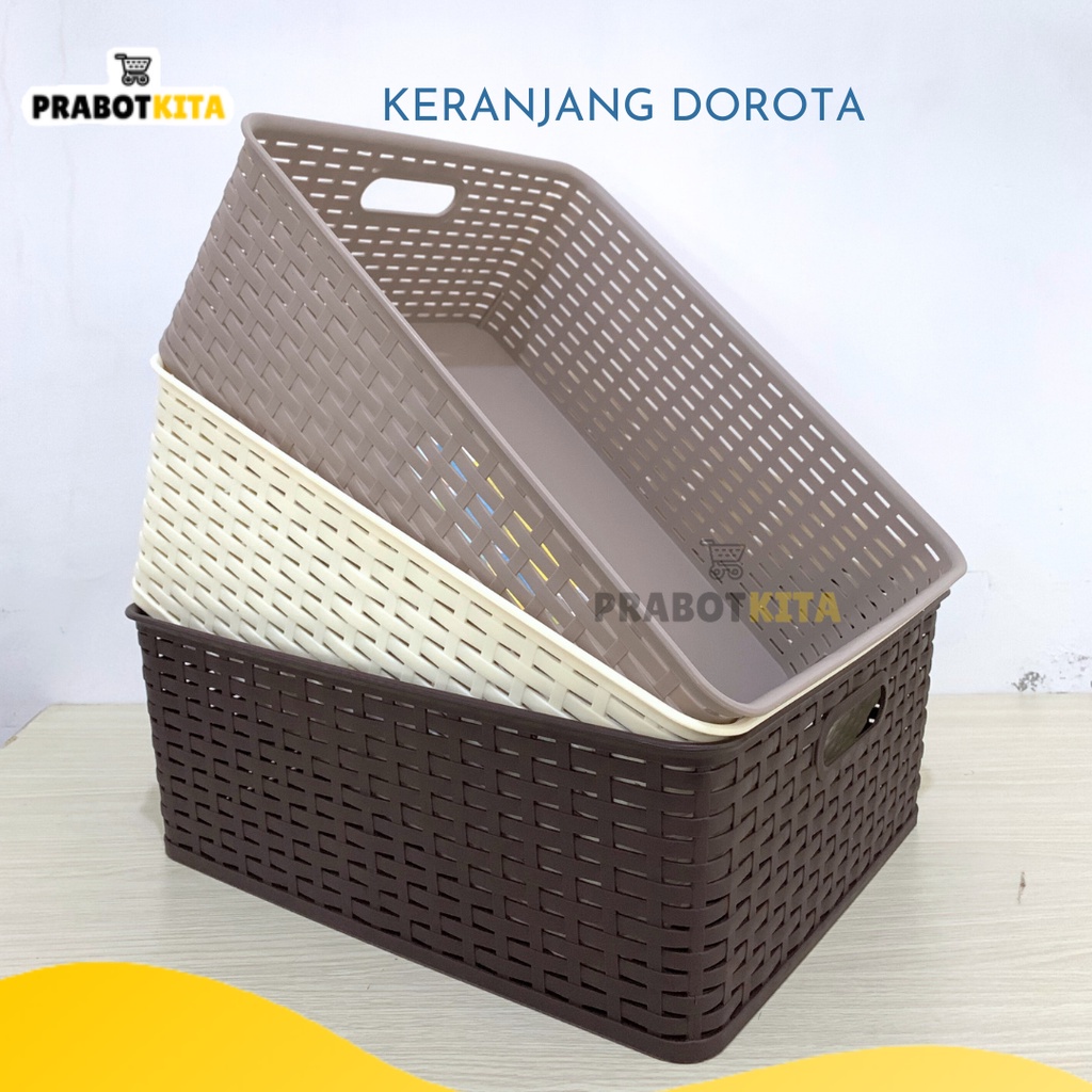 Jual Keranjang Kotak Serbaguna Dorota / Storage Box Plastik / Tempat ...