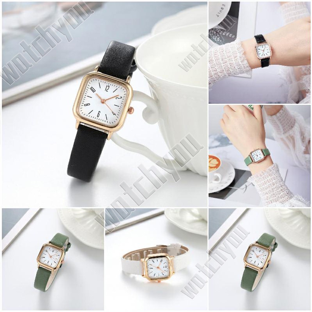 Jual Watch you Jam Tangan Wanita A0204 Kuarsa arloji digital persegi kecil/ murah/hiburan ...