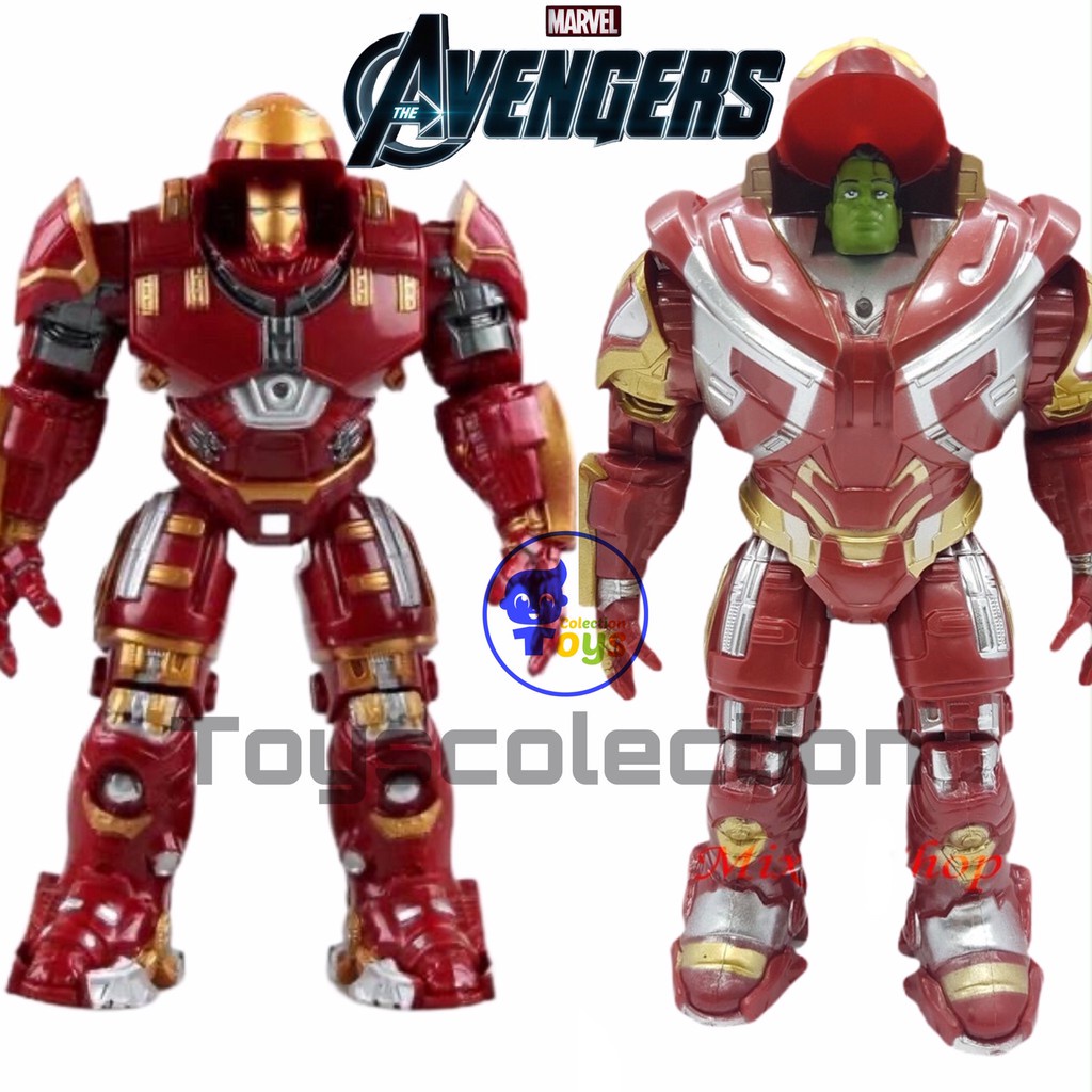 Jual COD ACTION FIGURE AVENGERS HULKBUSTER IRON MAN 17 CM FIGURE MARVEL ...
