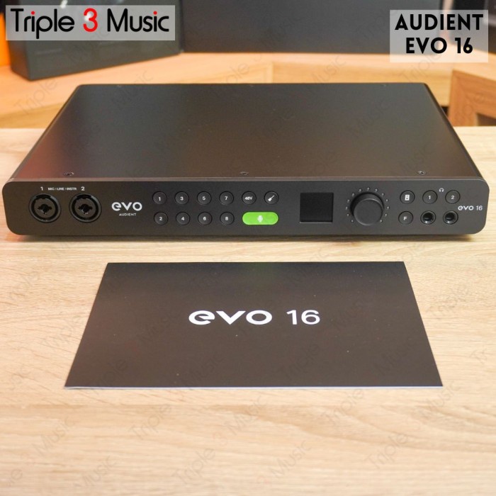 Jual AUDIENT EVO 16 EVO16 Soundcard Recording Multi track - Evo 16 Only | Shopee Indonesia