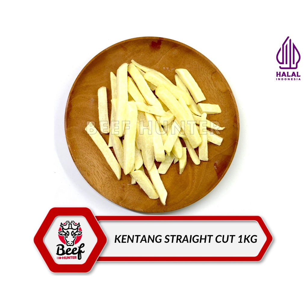 Jual KENTANG IMPORT PREMIUM - STRAIGHT CUT FRENCH FRIES Polos 1 KG ...