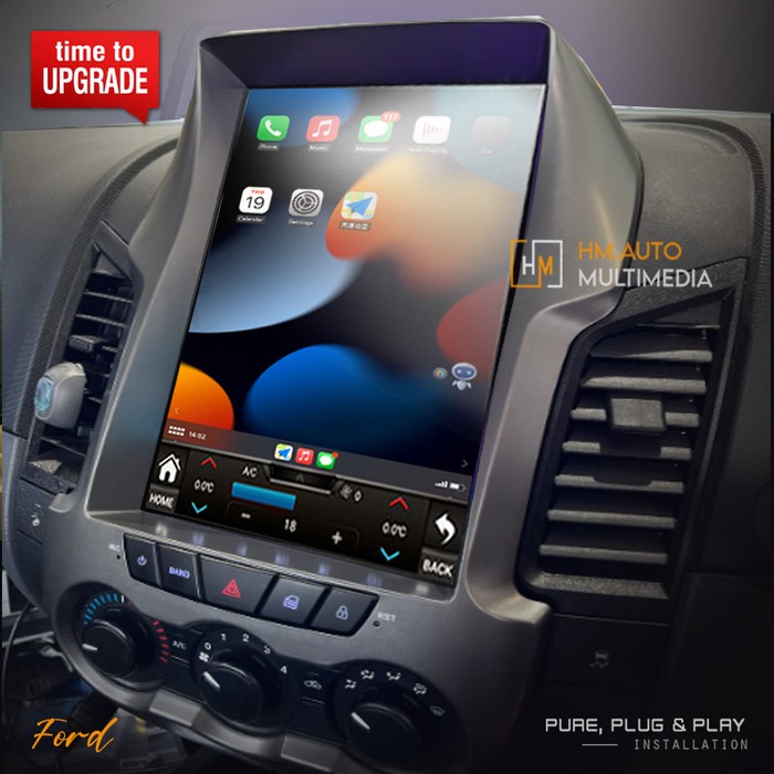 Jual TESLA OEM FORD RANGER HEAD UNIT ANDROID PNP | Shopee Indonesia