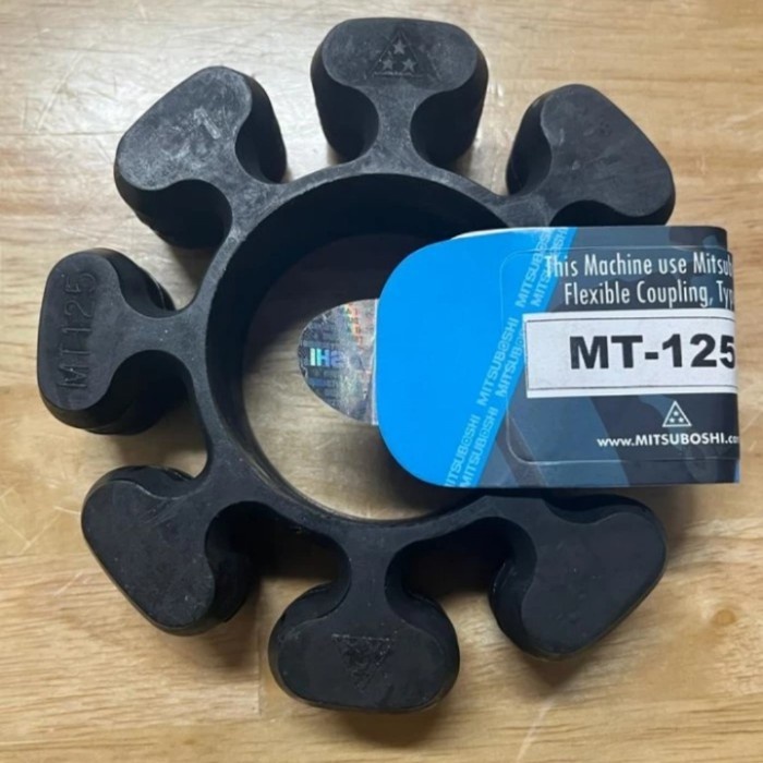 Jual RUBBER COUPLING MITSUBOSHI MT 125/KARET COUPLING MT125 | Shopee ...