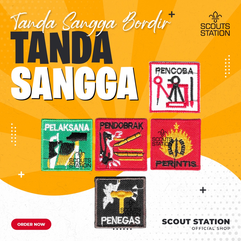 Jual Tanda Sangga Bordir / Sangga Pramuka / Tanda Sangga Pramuka ...