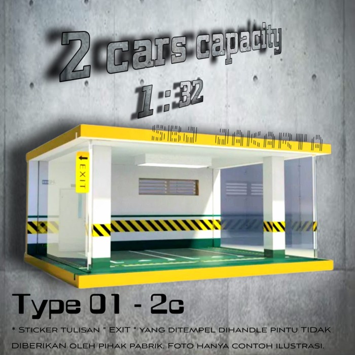 Jual KOTAK DISPLAY DIECAST SHOWCASE SKALA 1:32 DISPLAY SHOWCASE DIECAST ...