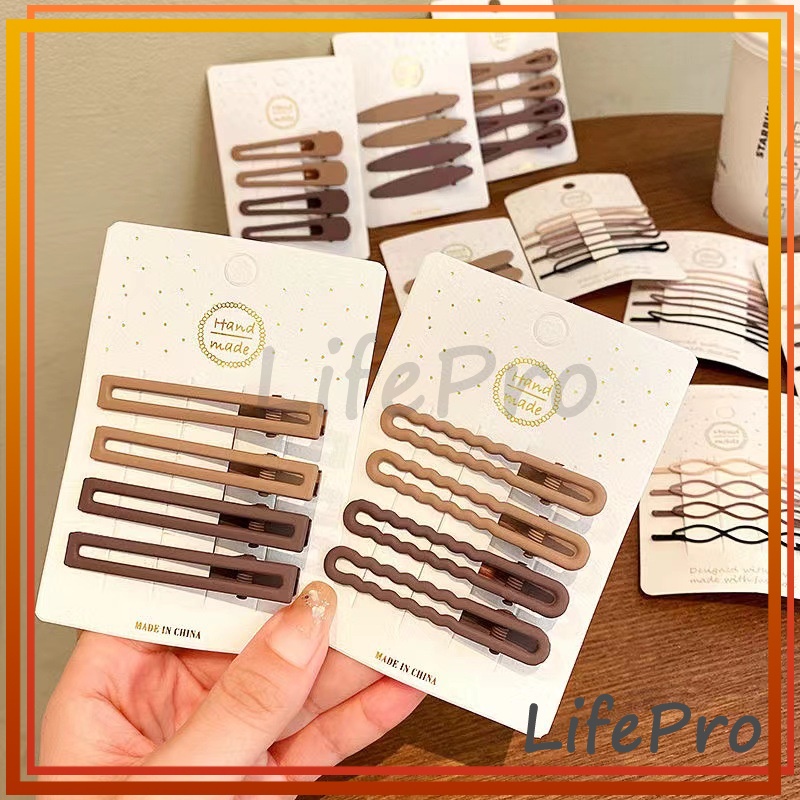 Jual Jepit Rambut Korean Style / Set Jepit Rambut Korean Soft / Jepitan ...