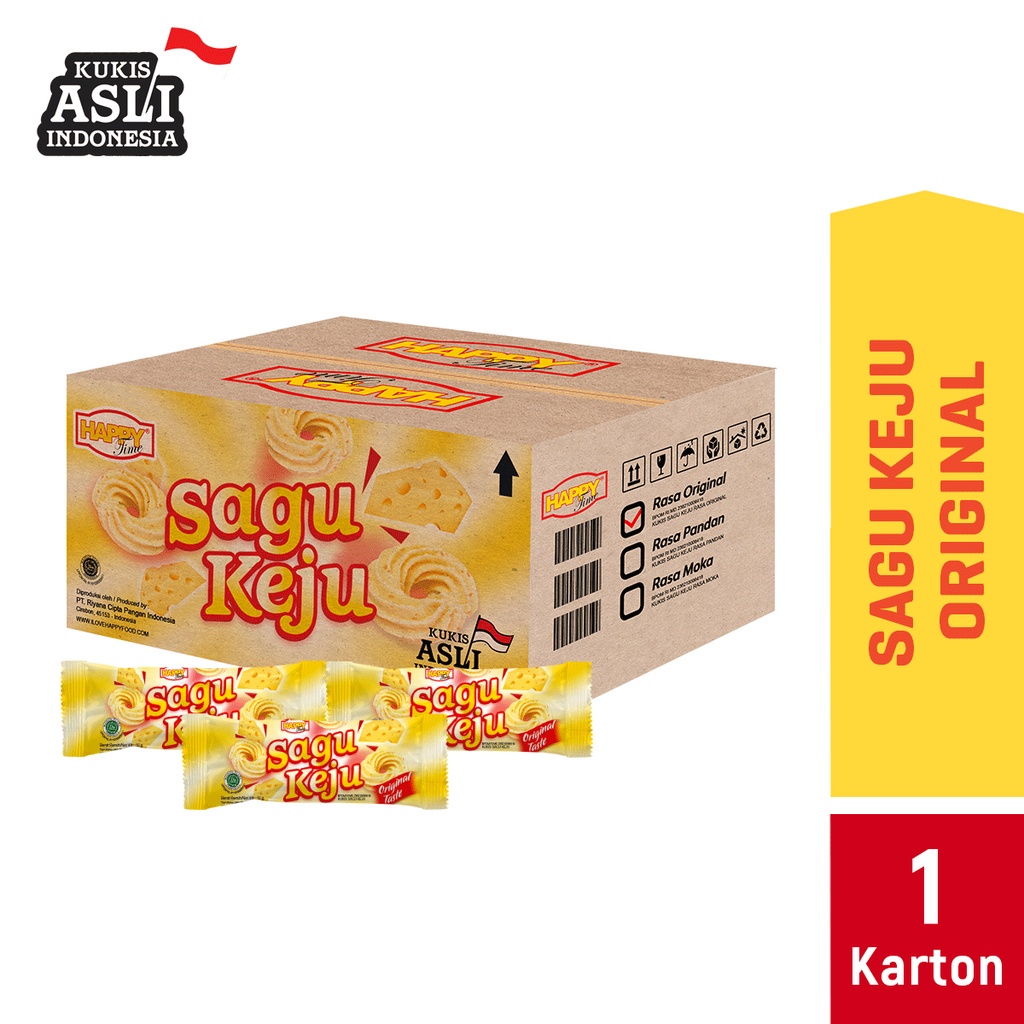 Jual Happy Time Sagu Keju (1 Karton isi 6 pack) | Shopee Indonesia