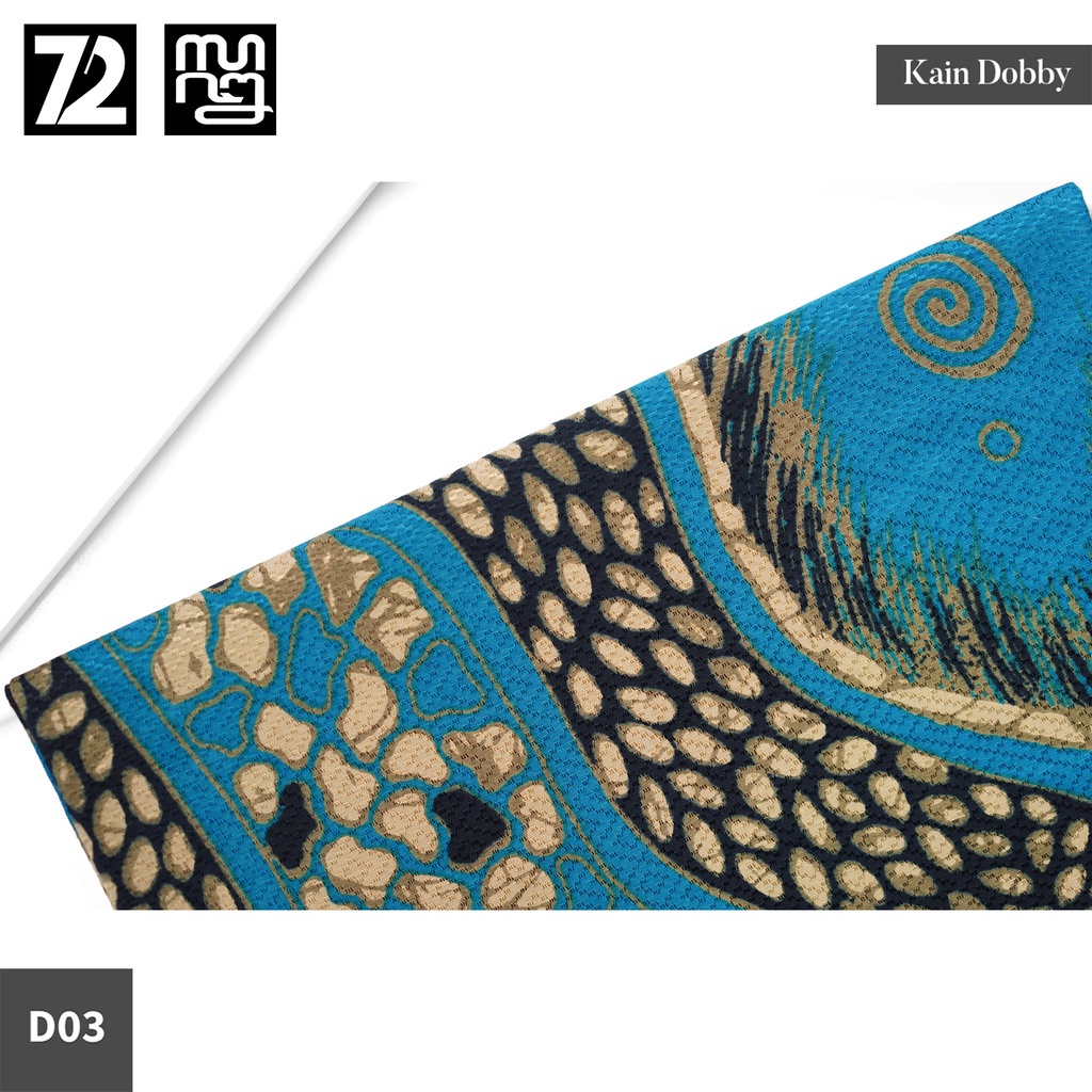Jual KAIN BATIK PREMIUM Bahan Dobby Motif Lapis Naru Warna Biru Muda ...
