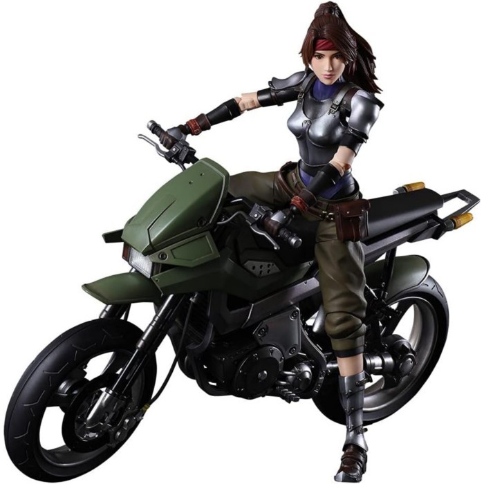 Jual Play Arts Kai Final Fantasy VII 7 Remake Jessie & Motorcycle Set ...