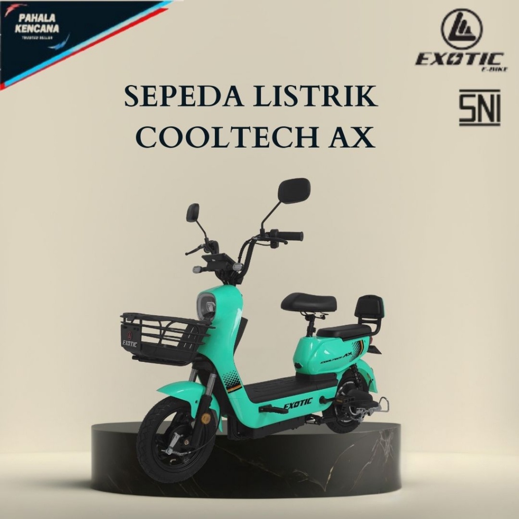 Jual Sepeda Listrik Exotic Cooltech AX Pacific Garansi Resmi By pacific ...