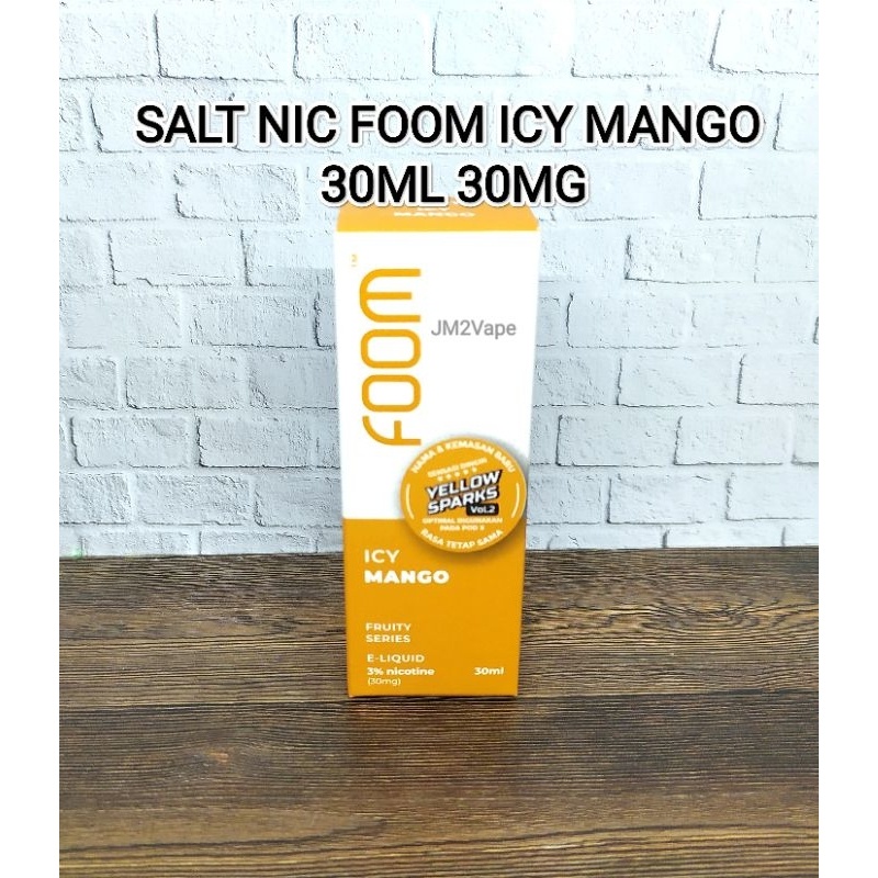 Jual Liquid SALT Foom Fruit Series 30ml 30mg | Shopee Indonesia