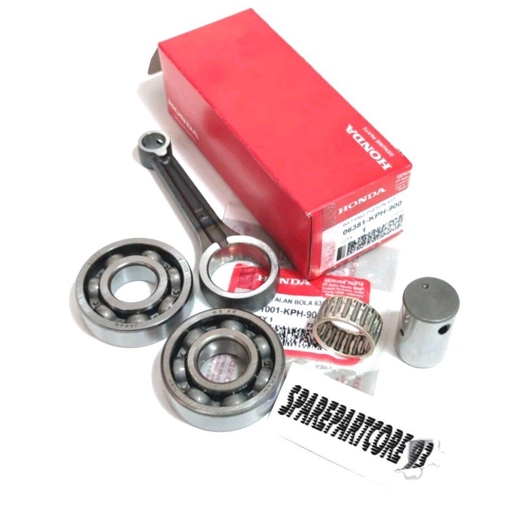 Jual Stang seher karisma set bearing kruk as 63/22 kanan kiri Setang seher supra x 125 karbu KPH ...