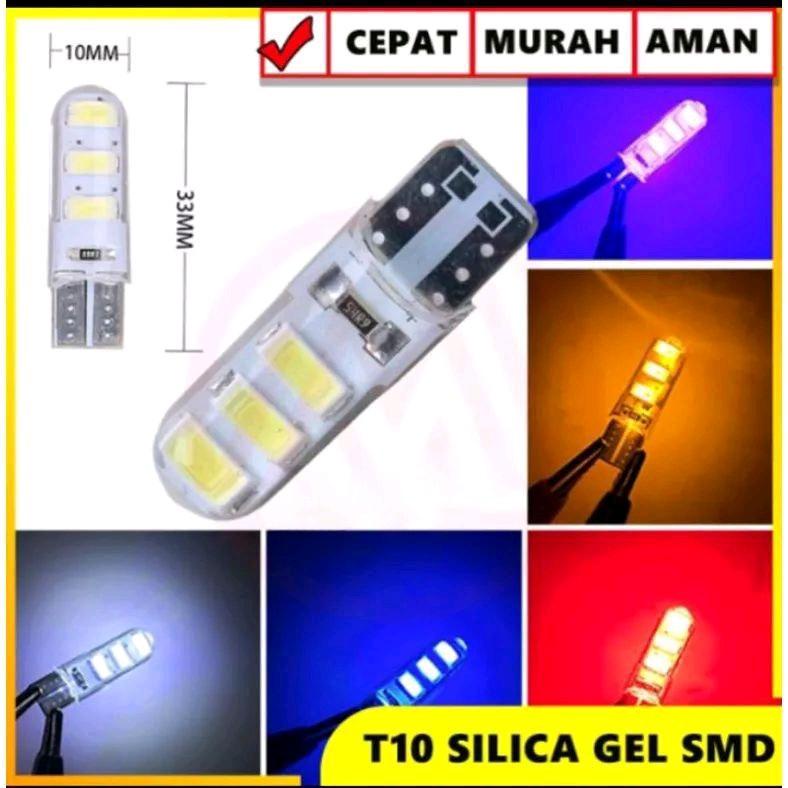 Jual lampu led sign sein kabin lampu kota t10 gel jelly silica | Shopee ...