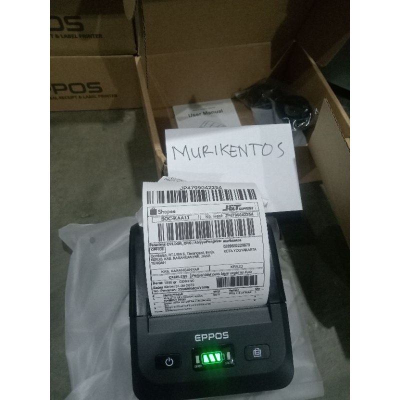 Jual printer thermal eppos 80mm cetak resi shopee | Shopee Indonesia