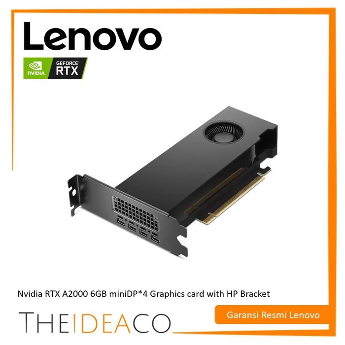 Jual NVIDIA RTX A2000 6GB miniDP*4 Graphics card | Shopee Indonesia