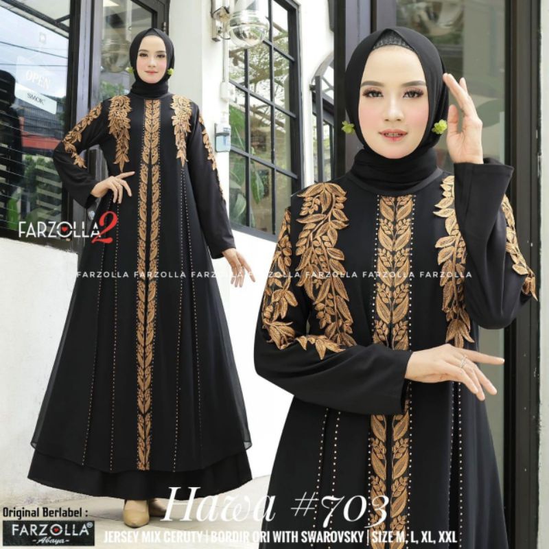 Jual BAJU WANITA ARAB TURKEY DUBAI PREMIUM MEWAH Gamis Hawa #703 Busana ...