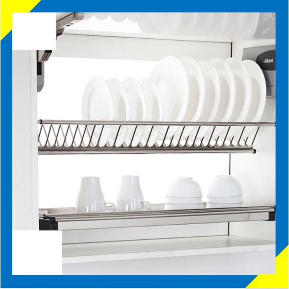 Jual Rak Piring untuk kitchen set cabinet dish dryer - 60 cm - 60 cm ...