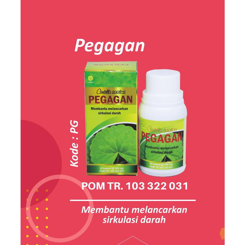 Jual PEGAGAN 50 KAPSUL TOGA NUSANTARA | Shopee Indonesia