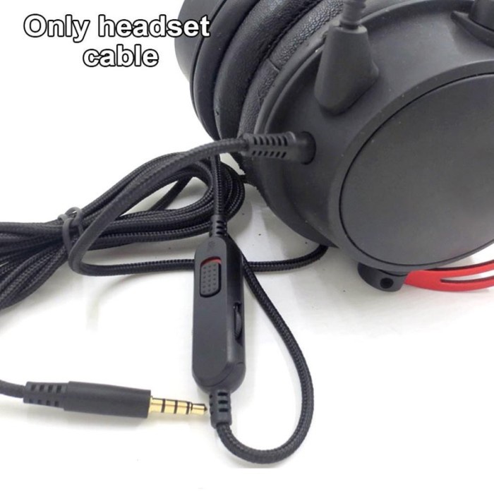 Jual Hyperx Cloud Alpha Mix Cable Replacement Gaming Headphone Aux ...