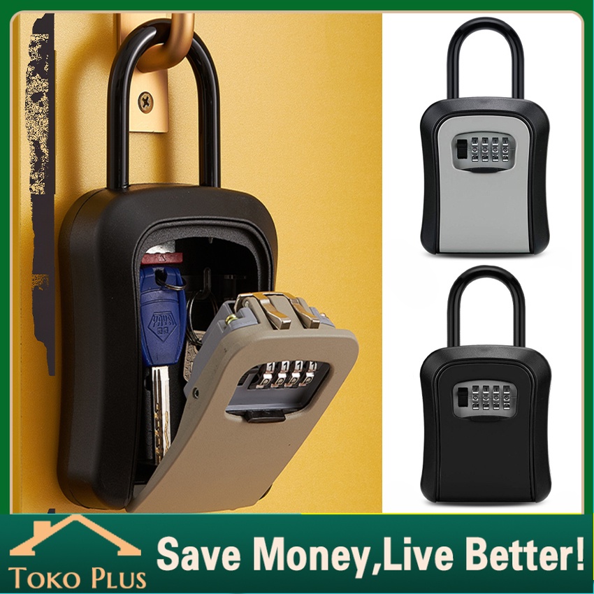 Jual Key Safe Box Outdoor Digit Gantung Gembok Kunci kombinasi angka ...