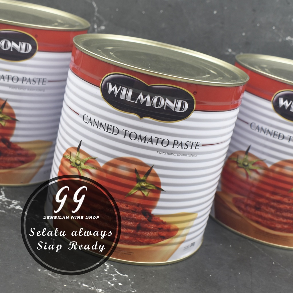 Jual Wilmond TOMATO PASTE 3 KG Canned Pasta Tomat Dalam Kaleng | Shopee ...