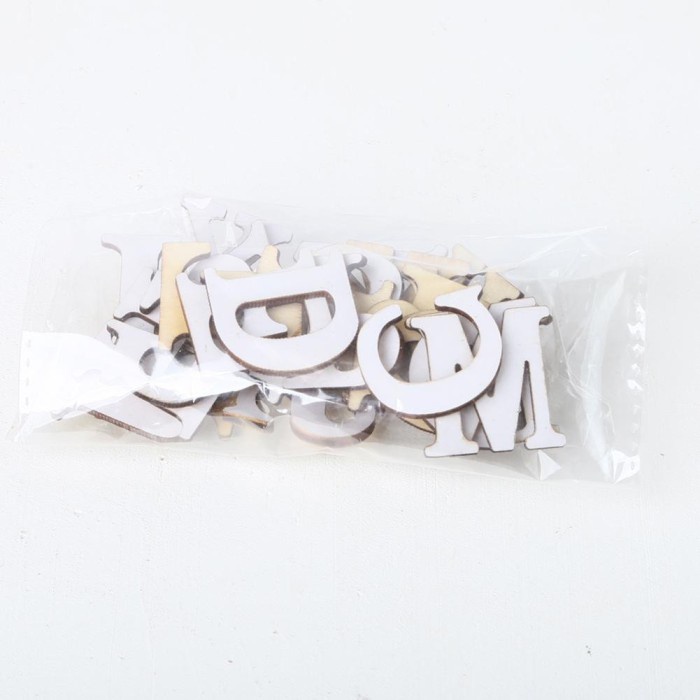 Jual promosi Huruf Alfabet Rustic Bahan Kayu untuk Kerajinan Tangan DIY ...