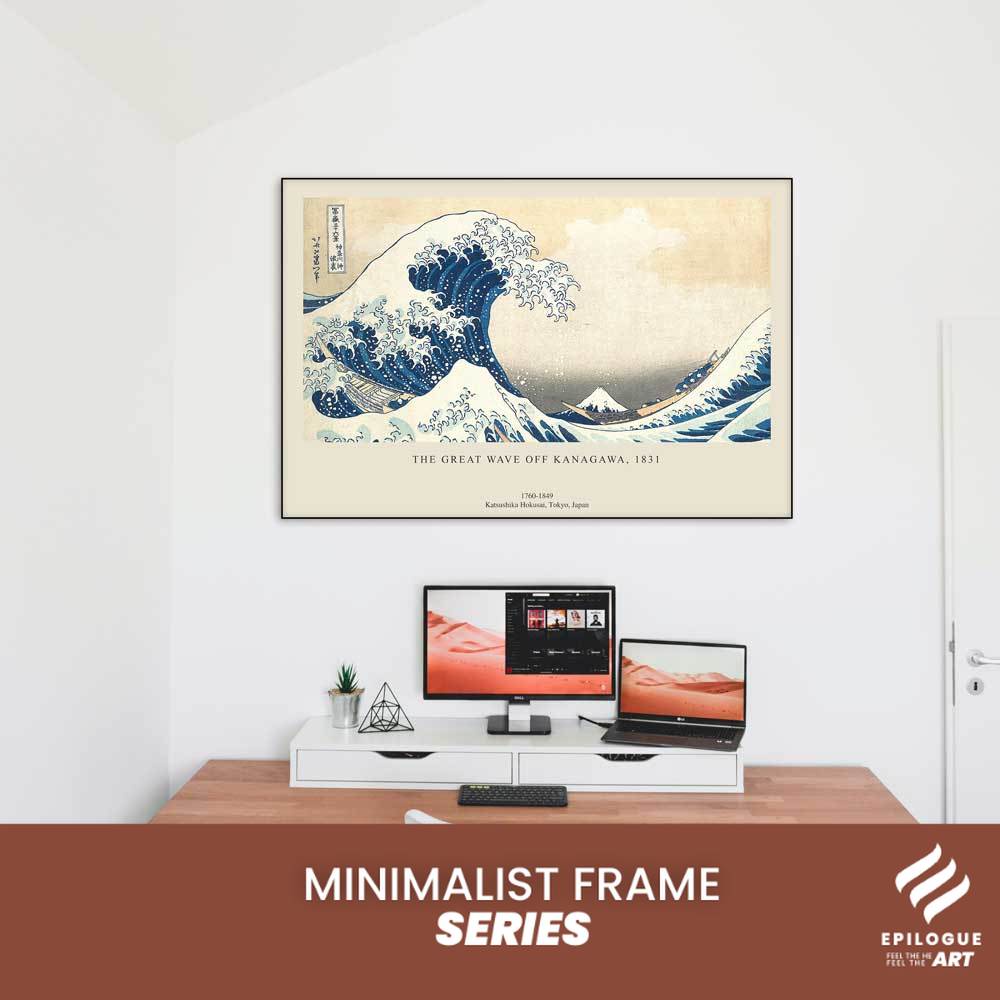 Jual Epilogue - Hiasan Dinding 60x90 Hokusai Jepang Lukisan Klasik ...