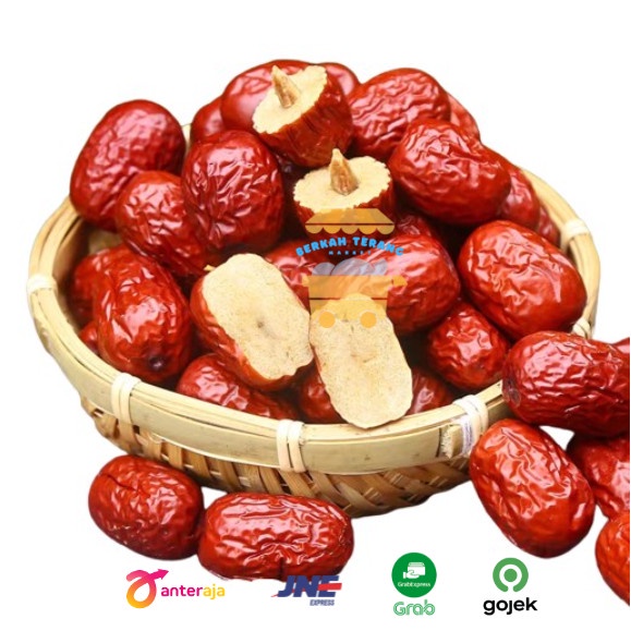 Jual Angco 1kg / Ang co Hong zao / red dates / Kurma Merah Premium - 1 ...
