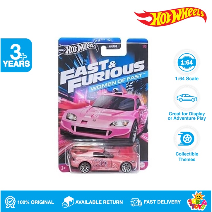 Jual Hotwheels Fast & Forius Women Of Fast Honda S2000 Pink Suki ...