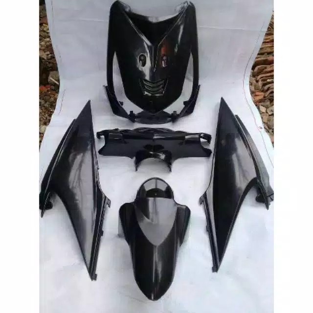 Jual FULL BODI HALUS HONDA BEAT KARBU LAMA HITAM 2008 POLOS ( Spakbor ...