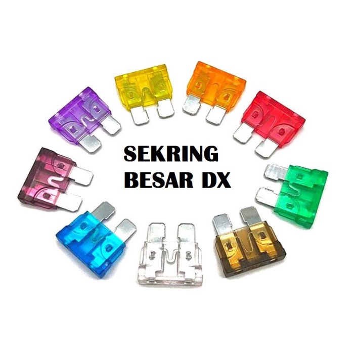 Jual SEKRING BESAR tancap dx sikring fuse blade sekering motor mobil ...