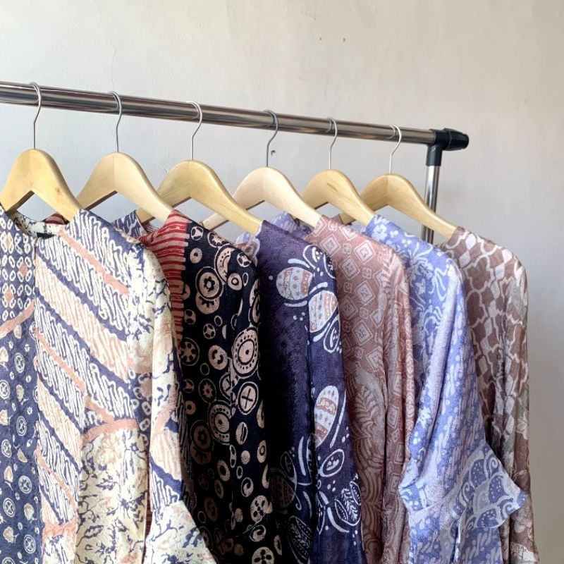 Jual HAMI TUNIK/BATIK WANITA/VISCOSE/BATIK KERJA | Shopee Indonesia