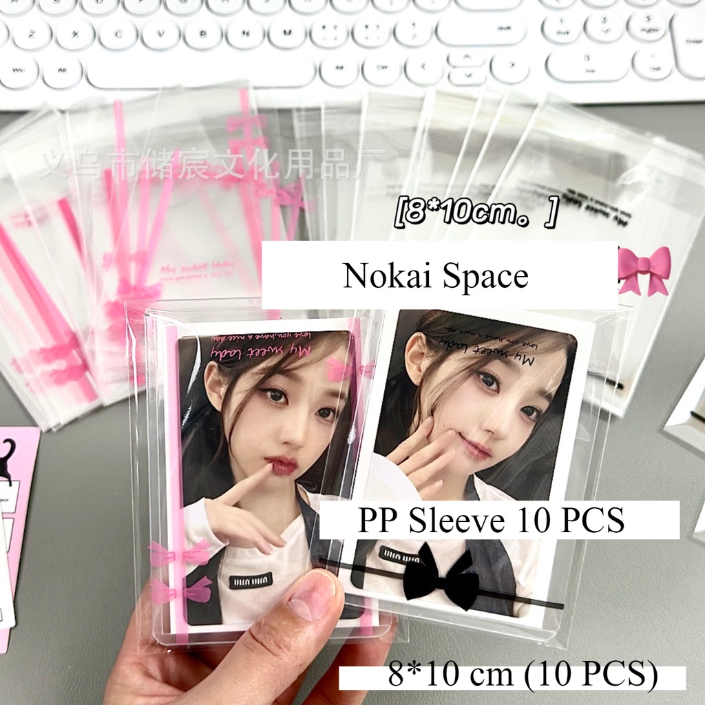 Jual [Nokai Space] 10 Pcs Ins Plastik Seal PC Photocard Packing ...