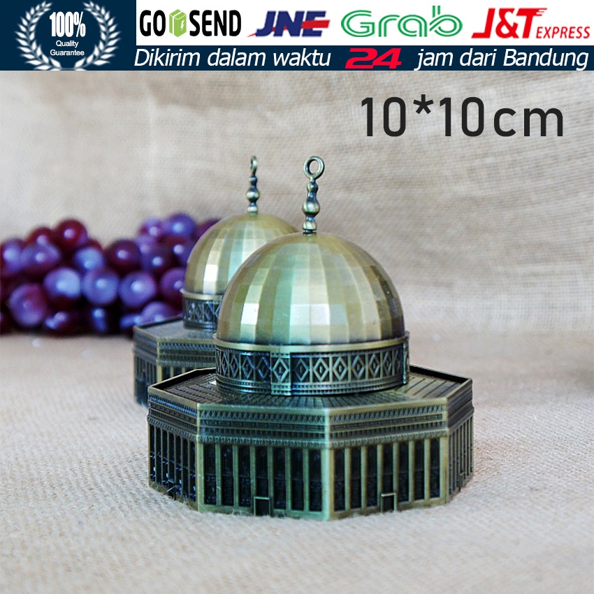 Jual Miniatur The Dome Of The Rock / Panjang Yerusalem Masjid Quba ...