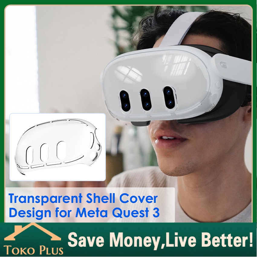 Jual Casing Case Silikon Cover VR Headset For Oculus Meta Quest 3 ...