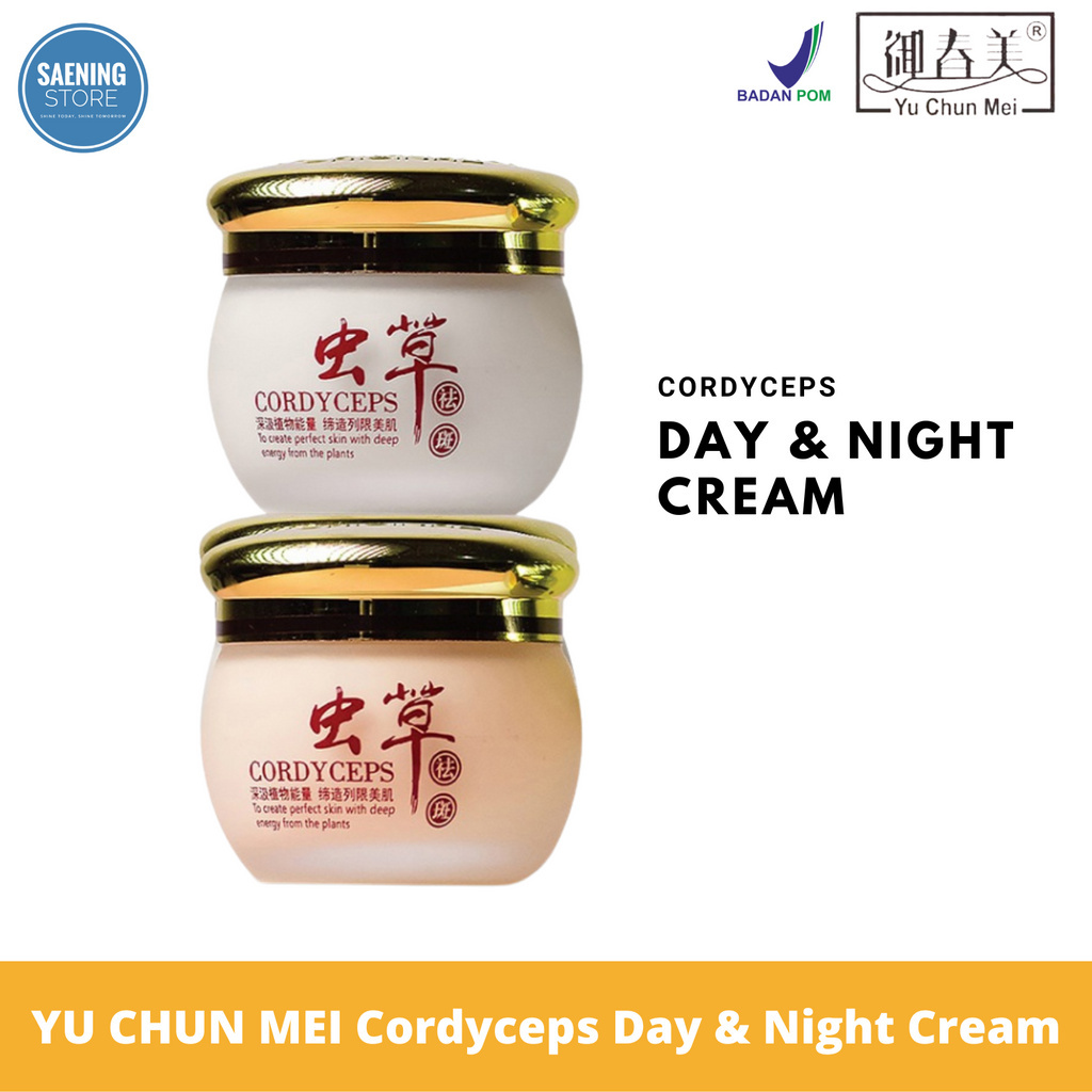 Jual YU CHUN MEI Cordyceps Lightening Day & Night Cream Set | Shopee ...