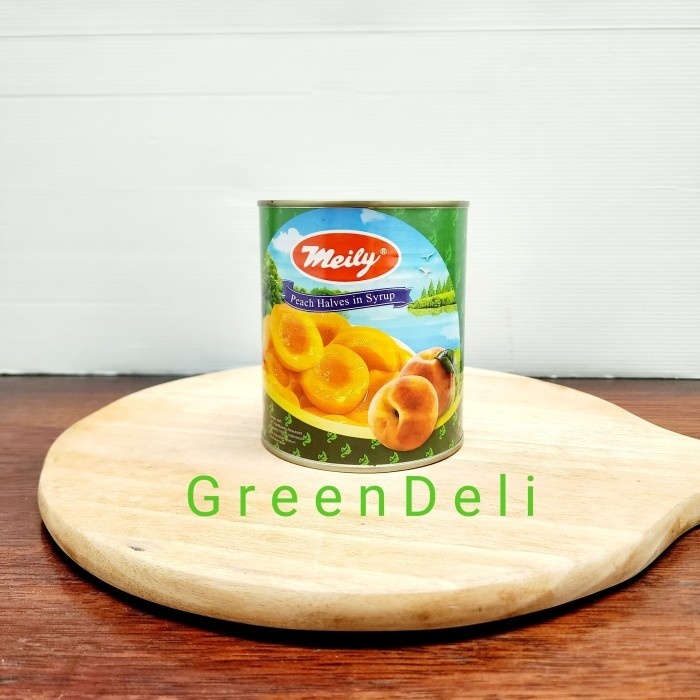Jual Meily Peach Halves / Buah Peach Kaleng - 820G | Shopee Indonesia