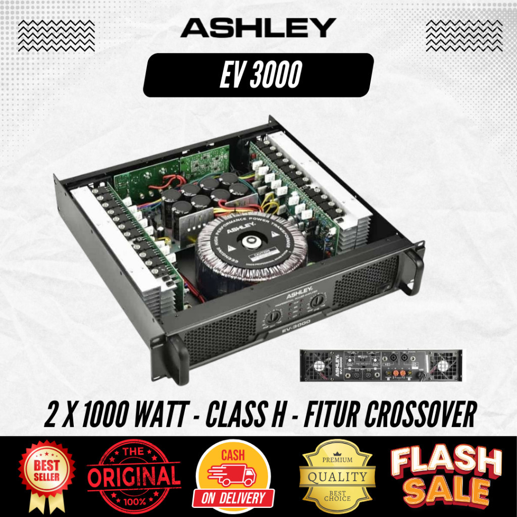 Jual Power Ashley EV3000 Class H | Shopee Indonesia